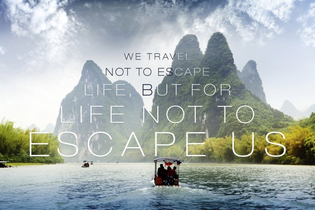 Nature Escape Quotes